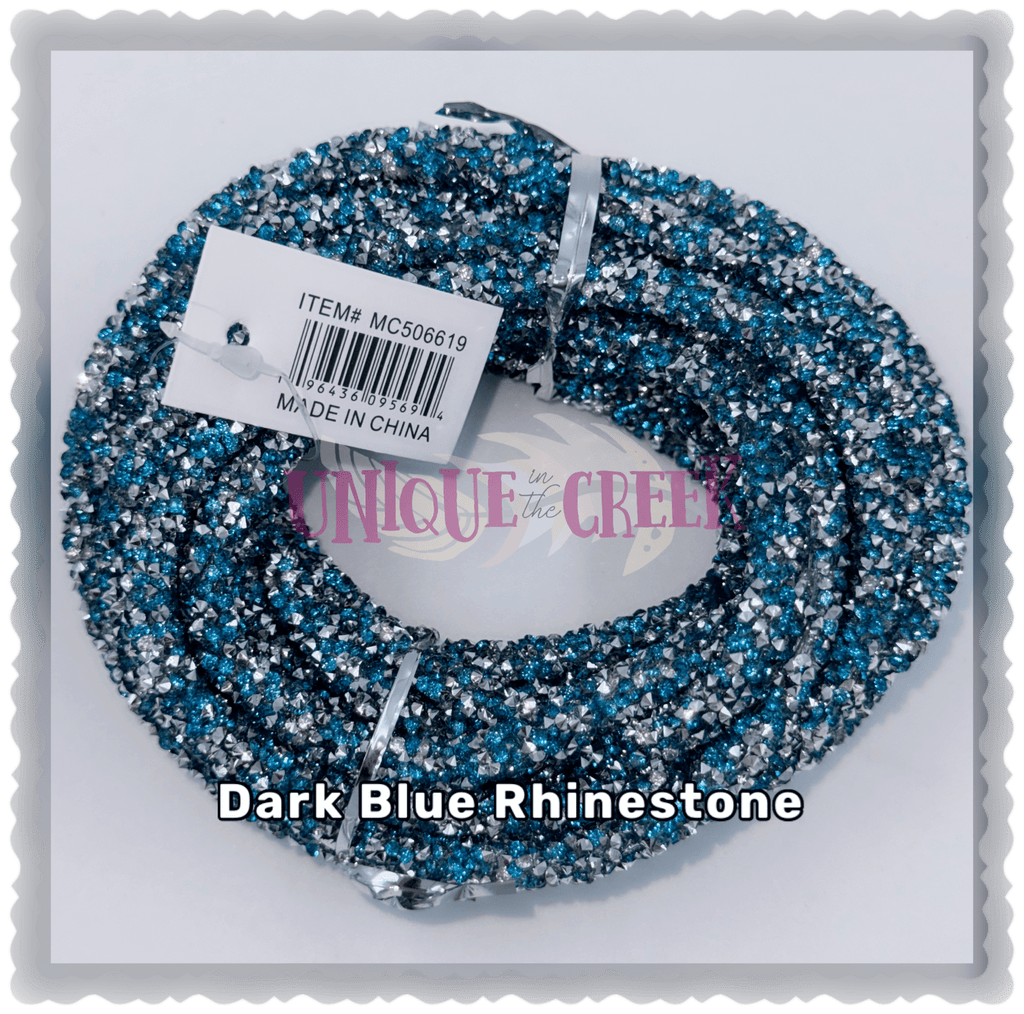 Wreath Accent 15ft Diamond Roll Rhinestones Bling Rope Dark