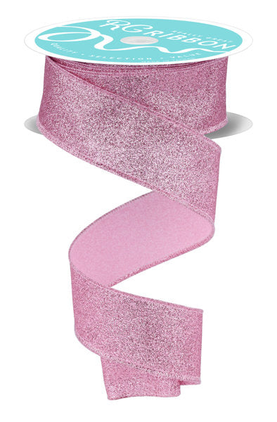 RIBBON | 1.5"X10YD | SHIMMER GLITTER | PINK | RGC159622